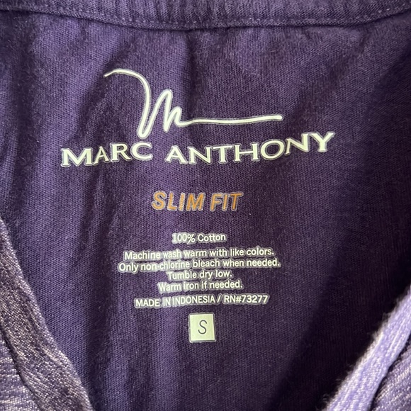 Marc Anthony | Shirts | Rare Marc Anthony Slim Fit V Neck Tshirt | Poshmark